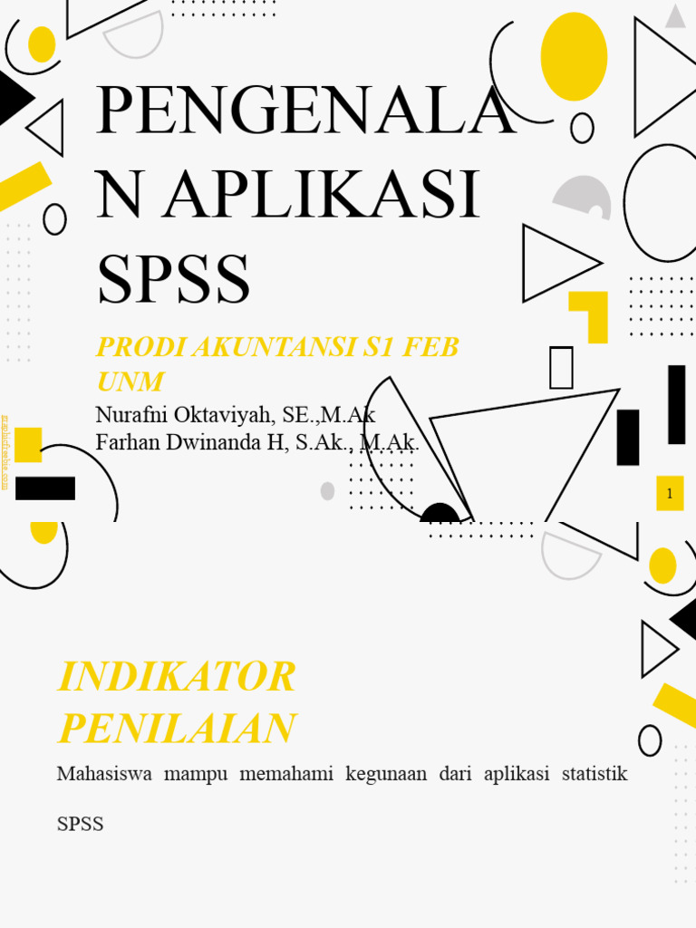 Pengenalan SPSS | PDF