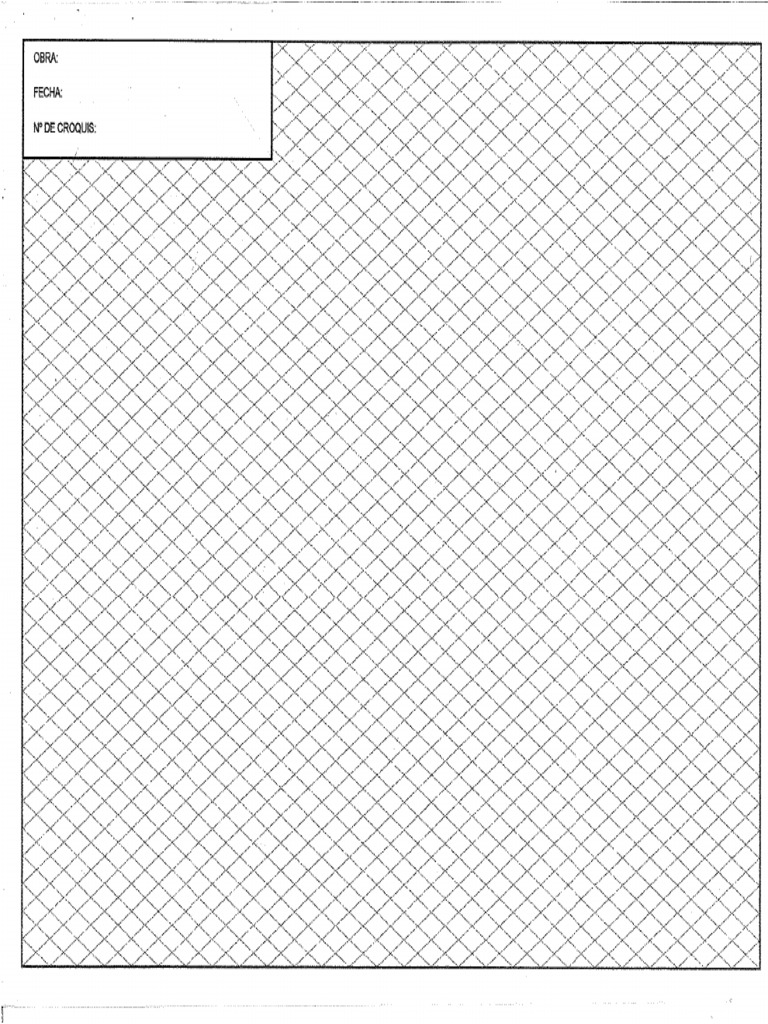 Hoja en Blanco Isometria | PDF