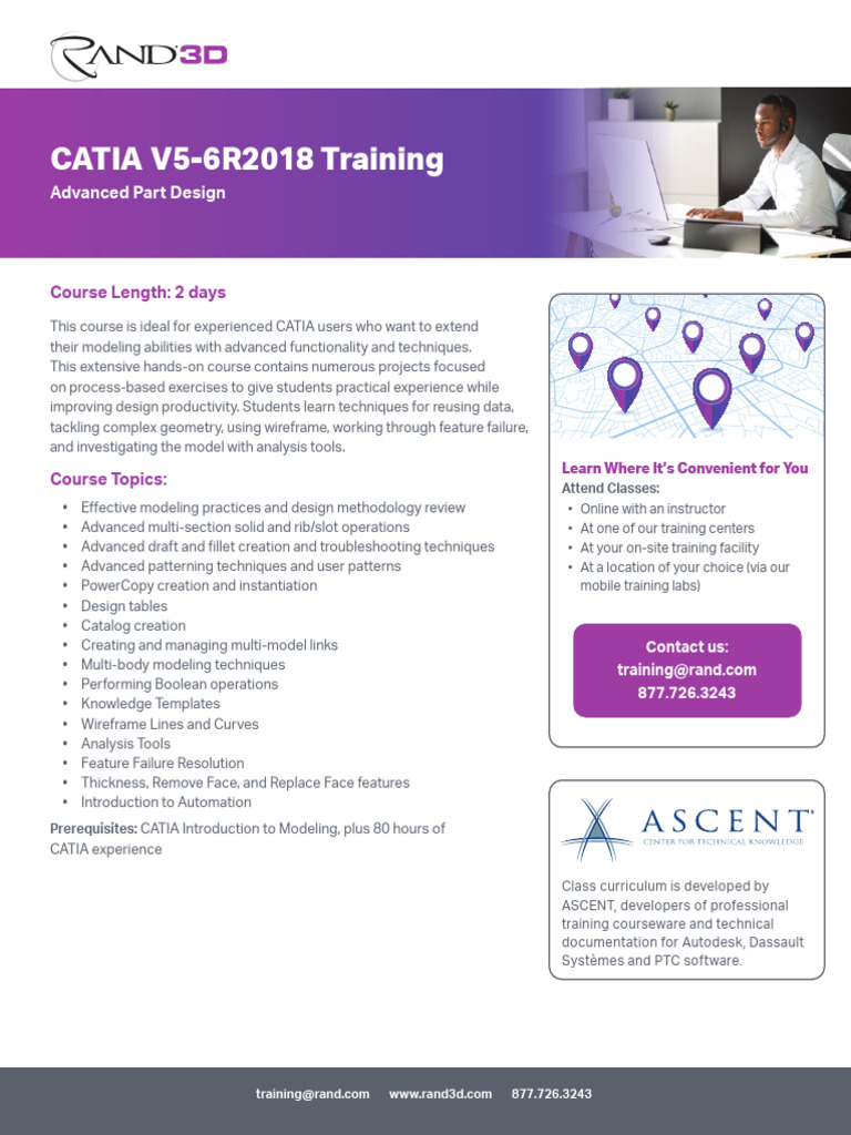 Advanced CATIA V5-6R2018 Training | PDF | Computing