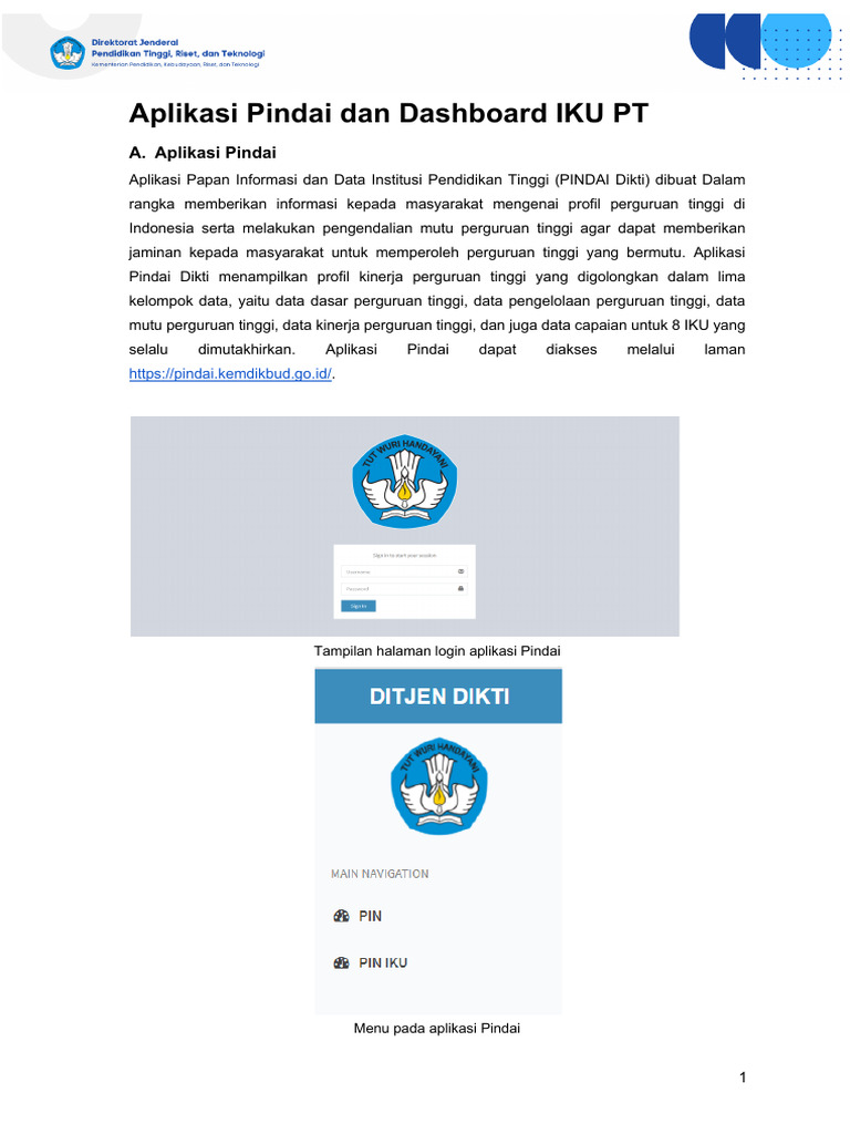 Aplikasi Pindai dan Dashboard IKU PT | PDF | Karier & Perkembangan | Bisnis