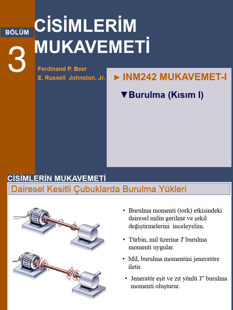 3 Bolum Burulma | PDF