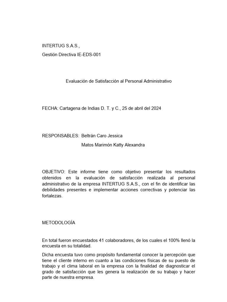 Informe Ejecutivo | PDF | Metodología de encuesta | Business