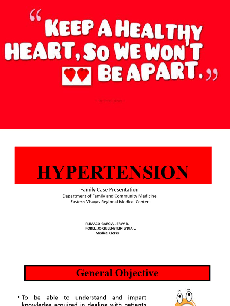 Family Case Study on Hypertension | PDF | Hypertension | Clinical Medicine