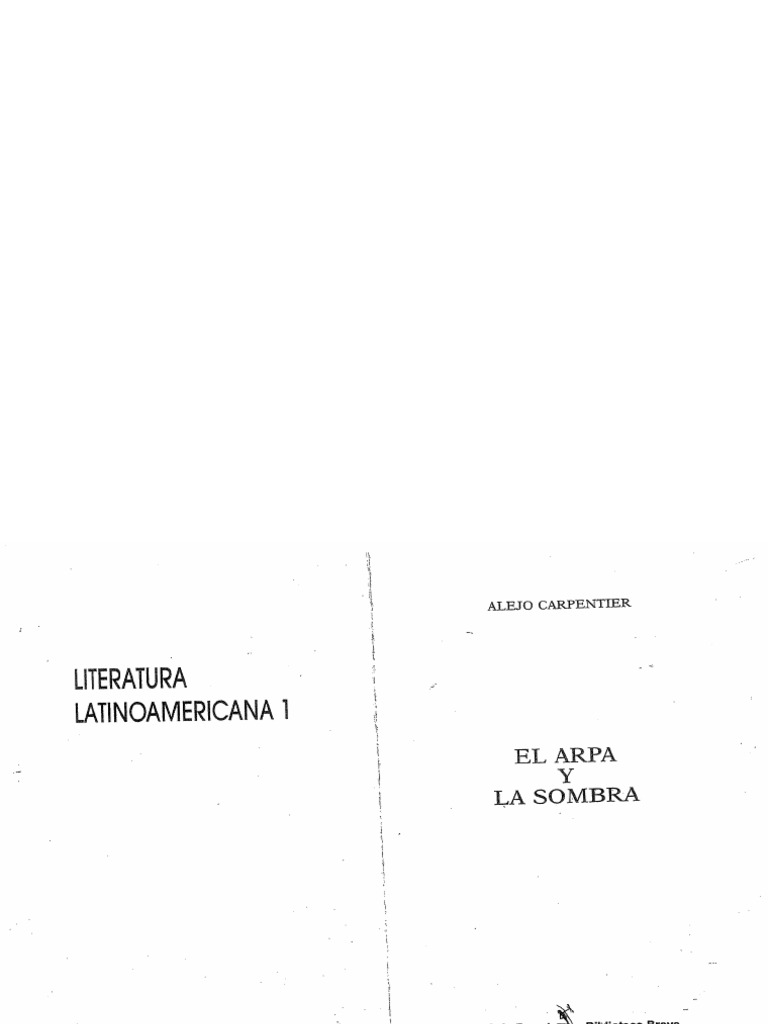 El Arpa y La Sombra | PDF