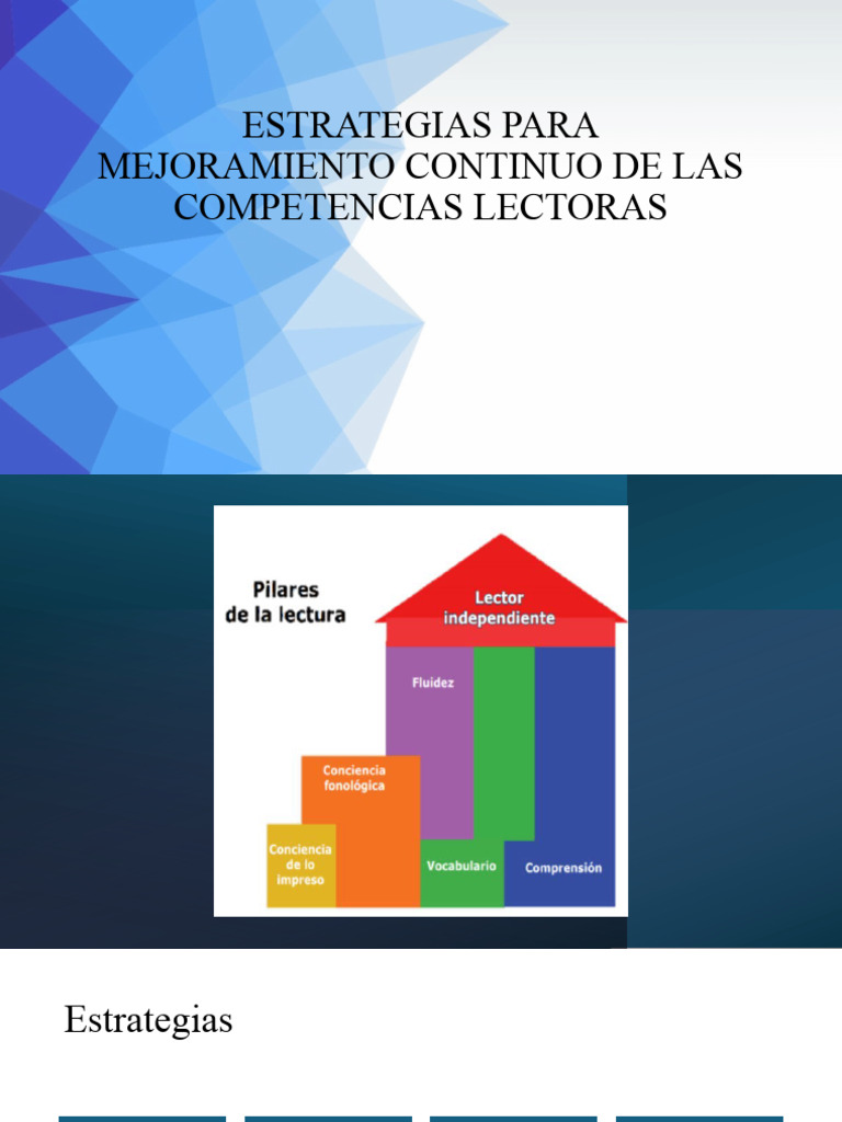 Estrategias Lectoras | PDF | Fonología | Psicolingüística