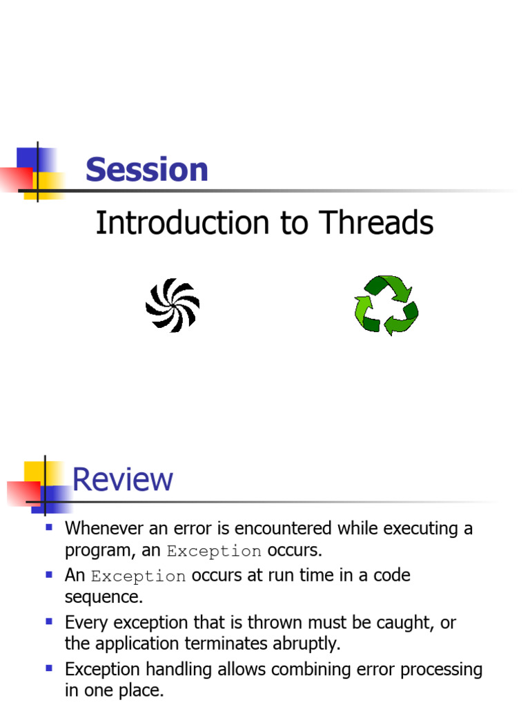 Chapter 2 - Multi - Threading | PDF | Thread (Computing) | Process (Computing)