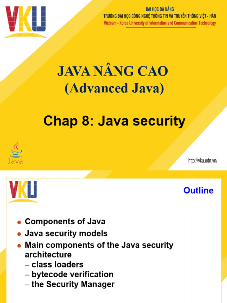 Chapter 6. Lập trình bảo mật (security) với Java | PDF