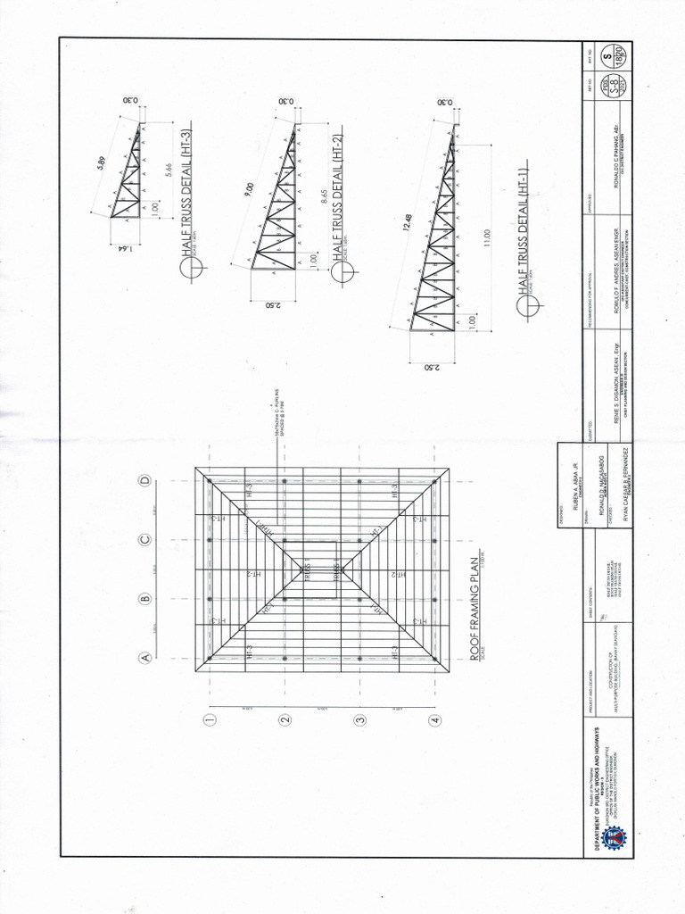 Steel Truss Plan | PDF