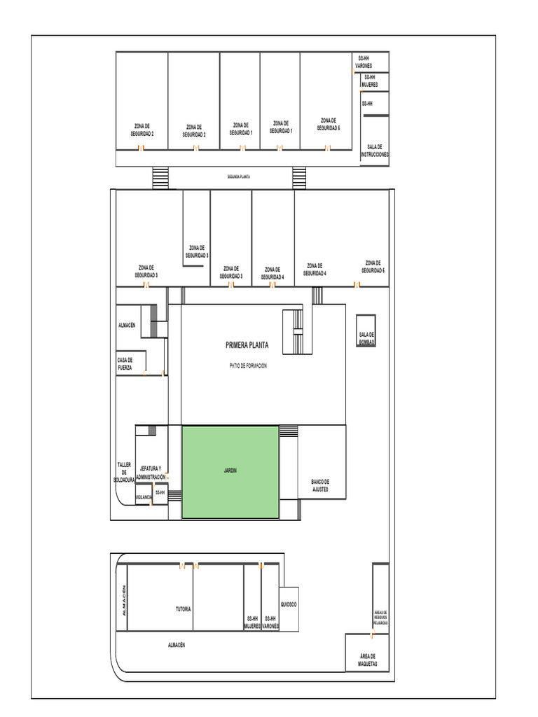 Planos y Croquis de Senati Independencia | PDF