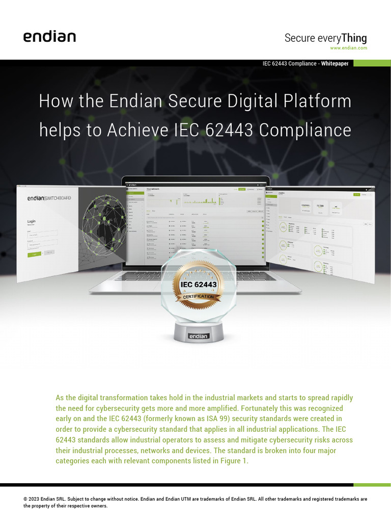 Endian Iec-62443-Compliance Whitepaper en | PDF | Scada | Information Security