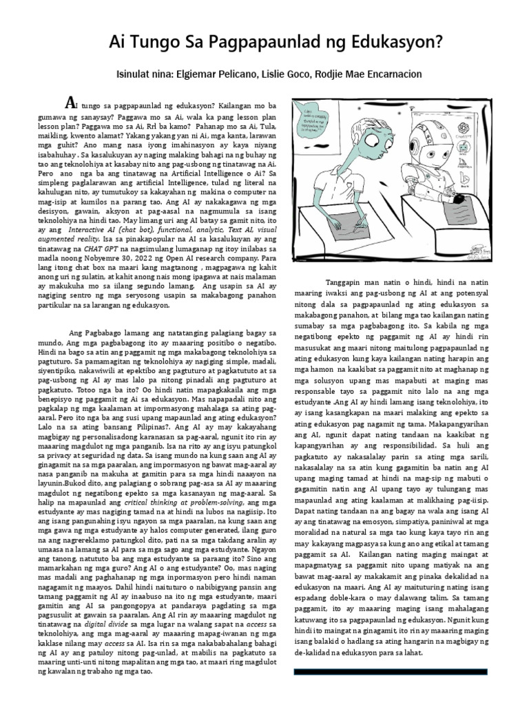 Editoryal - Filipino | PDF