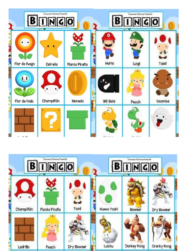 Bingo Mario | PDF