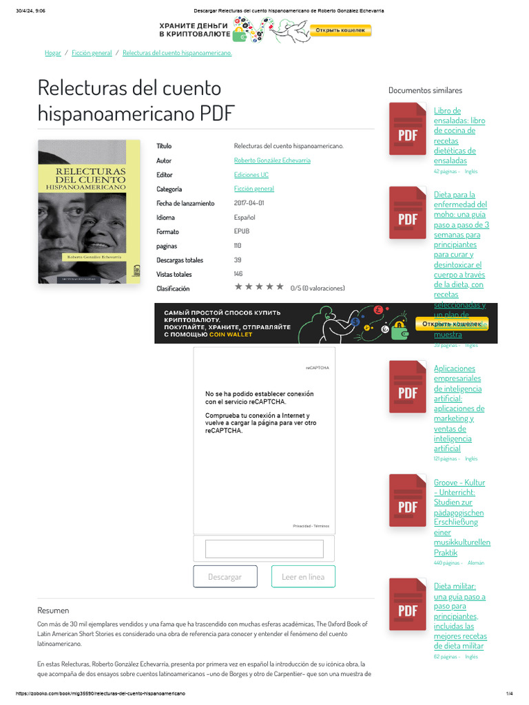 55 Relecturas Del Cuento Hispanoamericano de Roberto González ...