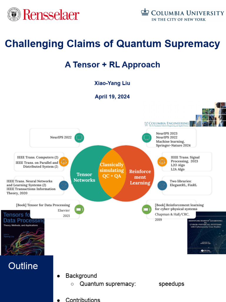 Challenging Claims Quantum Supremacy | PDF | Quantum Computing | Applied Mathematics