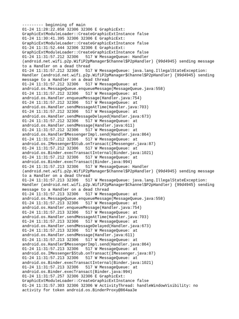 Logcat Pdf Java Programming Language Android Operating System 
