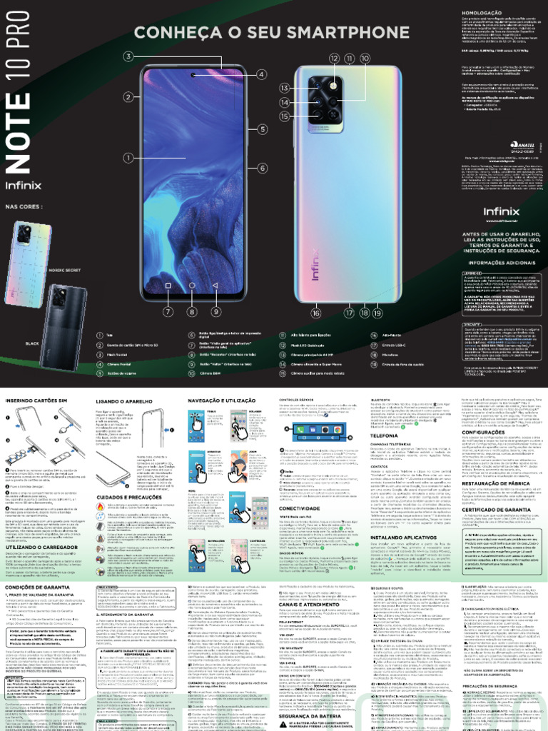 Manual Note 10 Pro | PDF