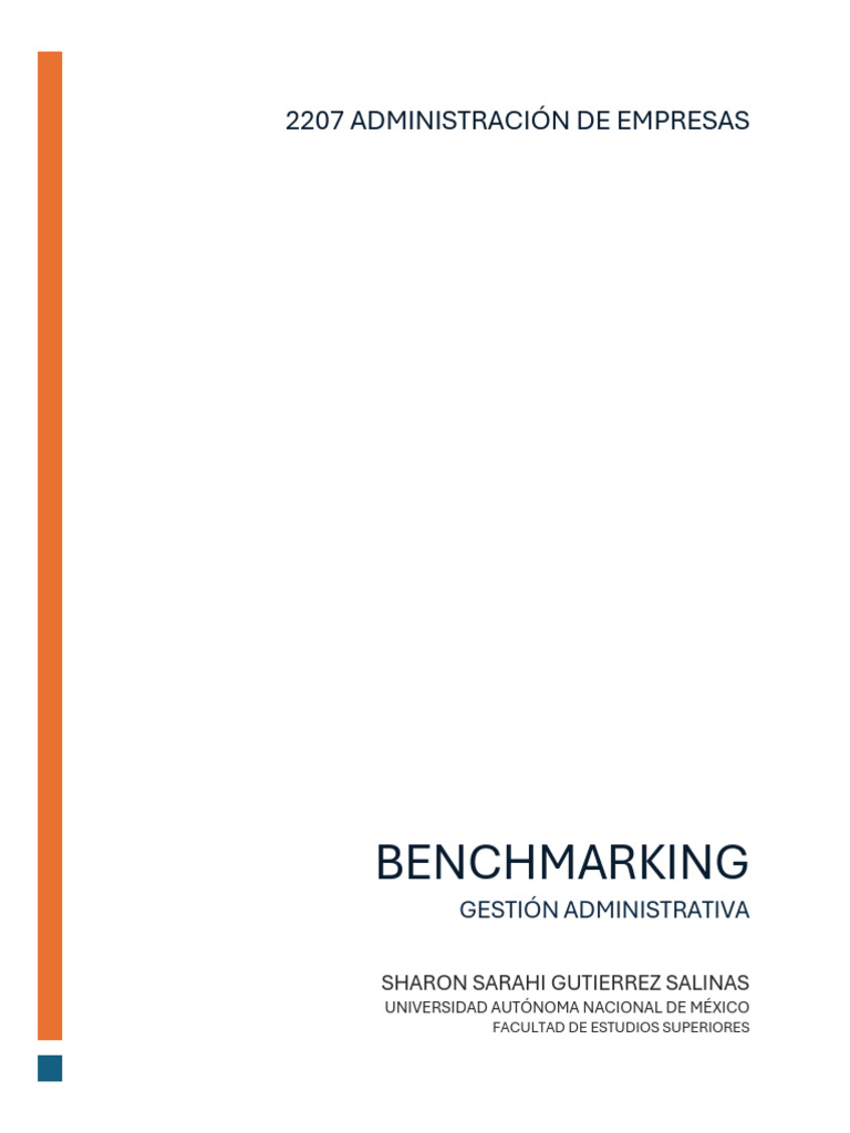 Benchmarking | PDF | Benchmarking | Business