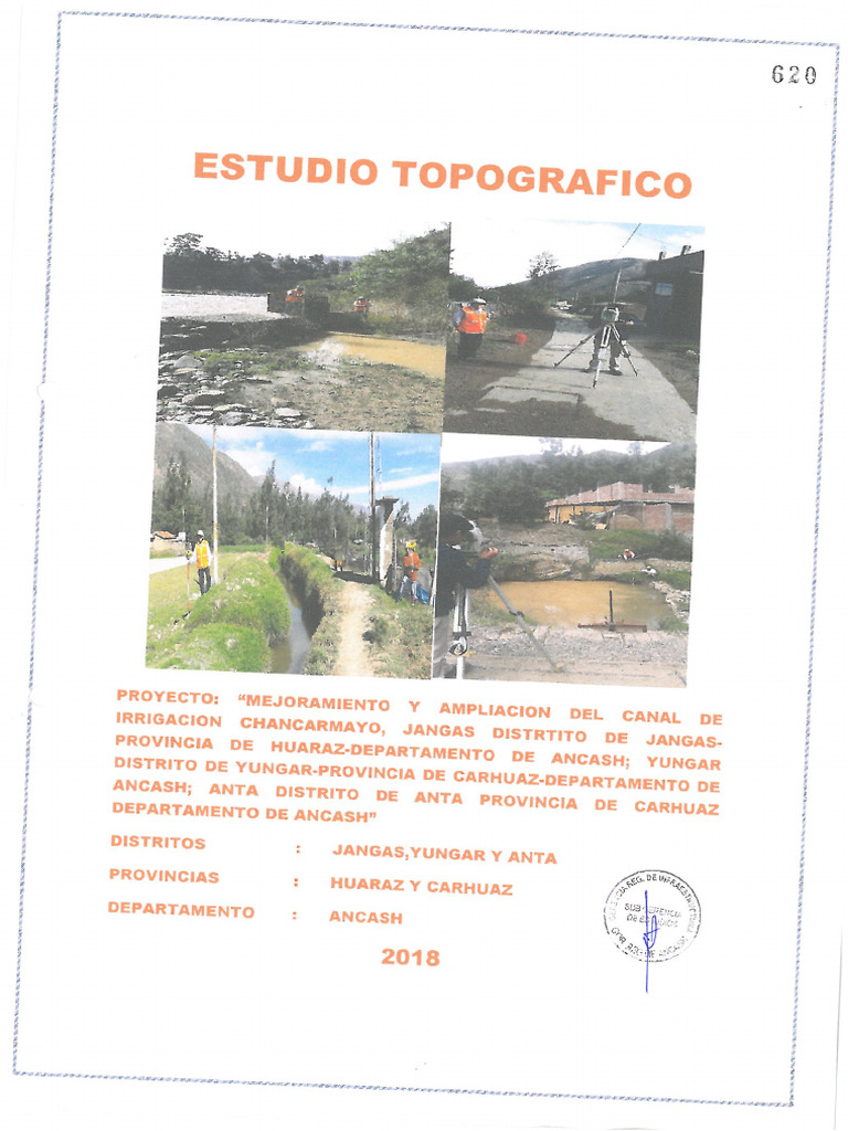 Estudio Topografico | PDF