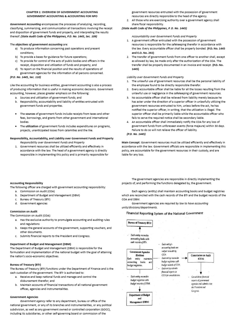 Government Book Summary | PDF | Budget | Equity (Finance)