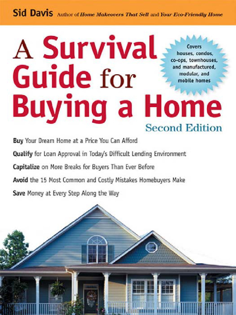 A Survival Guide For Buying A Home - Sid Davis | PDF | Mortgages | Loans