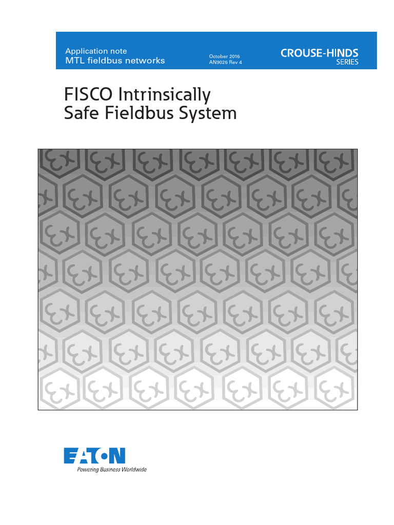 FISCO Intrinsically Safe Fieldbus System | PDF | Power Supply | Safety