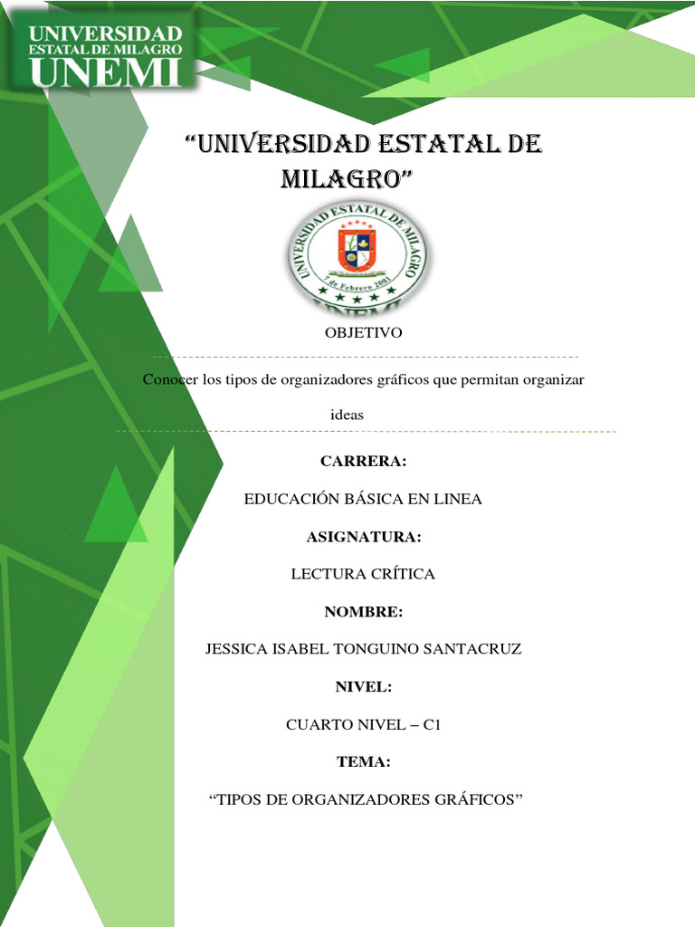 Lectura Organizador Grafico | PDF