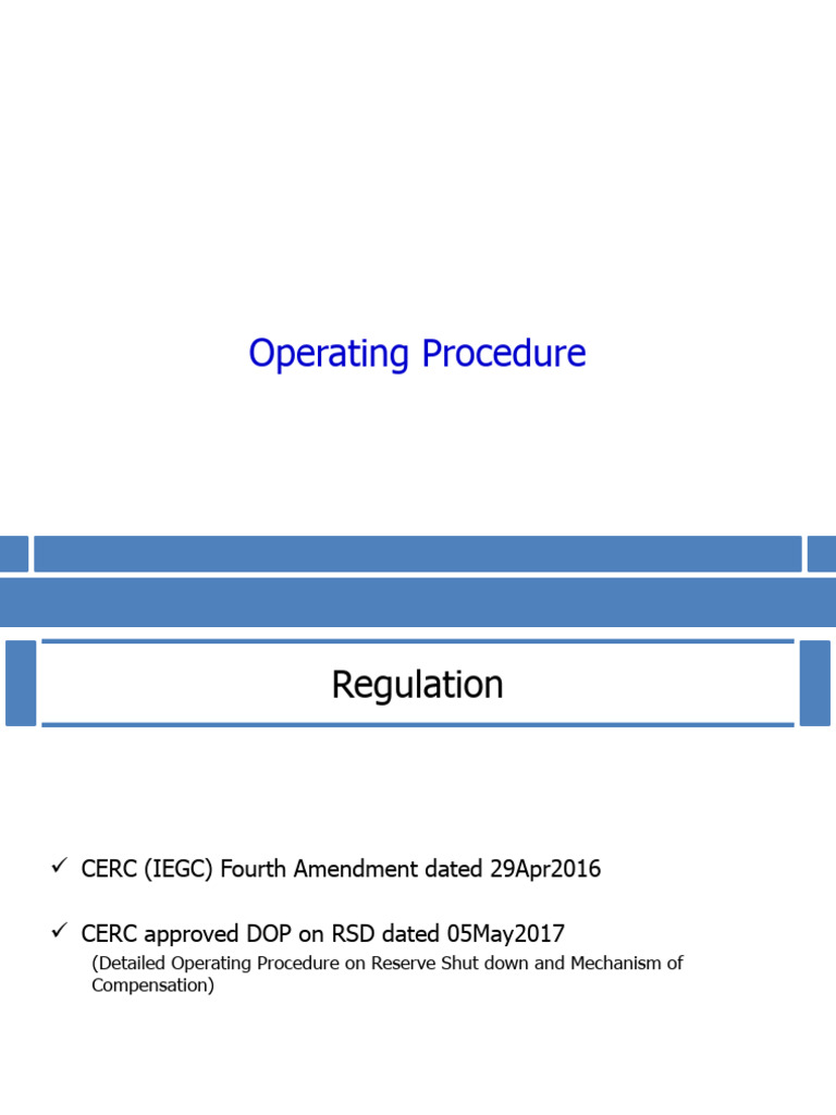 Compensation Procedure | PDF | Power Station | Electric Generator