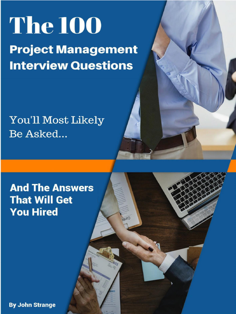The 100 Project Management Interview Questions 1 | PDF | Project ...