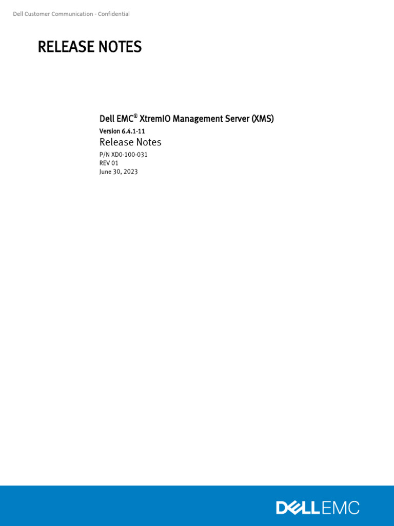 XtremIO Management Server (XMS) | PDF | I Pv6 | Replication (Computing)