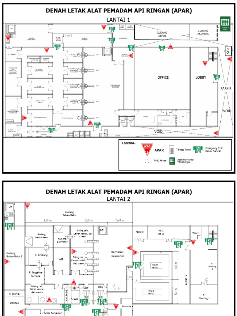 Denah Letak Apar | PDF