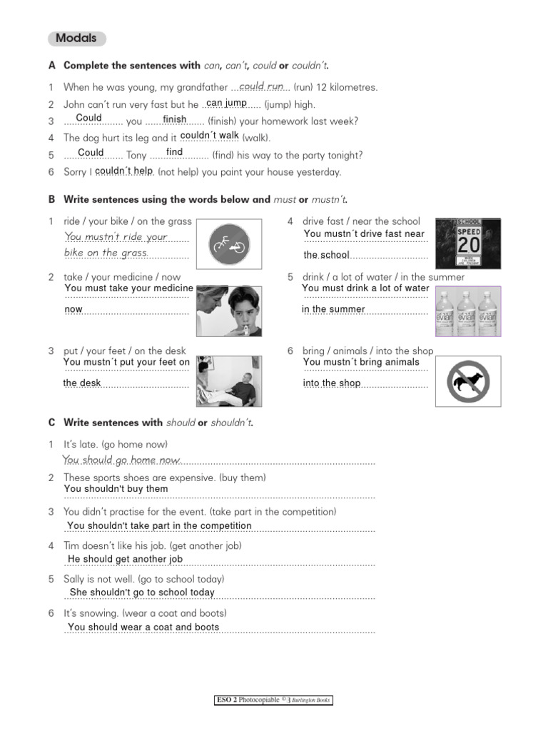 8° Modal Verbs | PDF | Semantic Units | Languages 8° Modal Verbs | PDF | Semantic Units | Languages