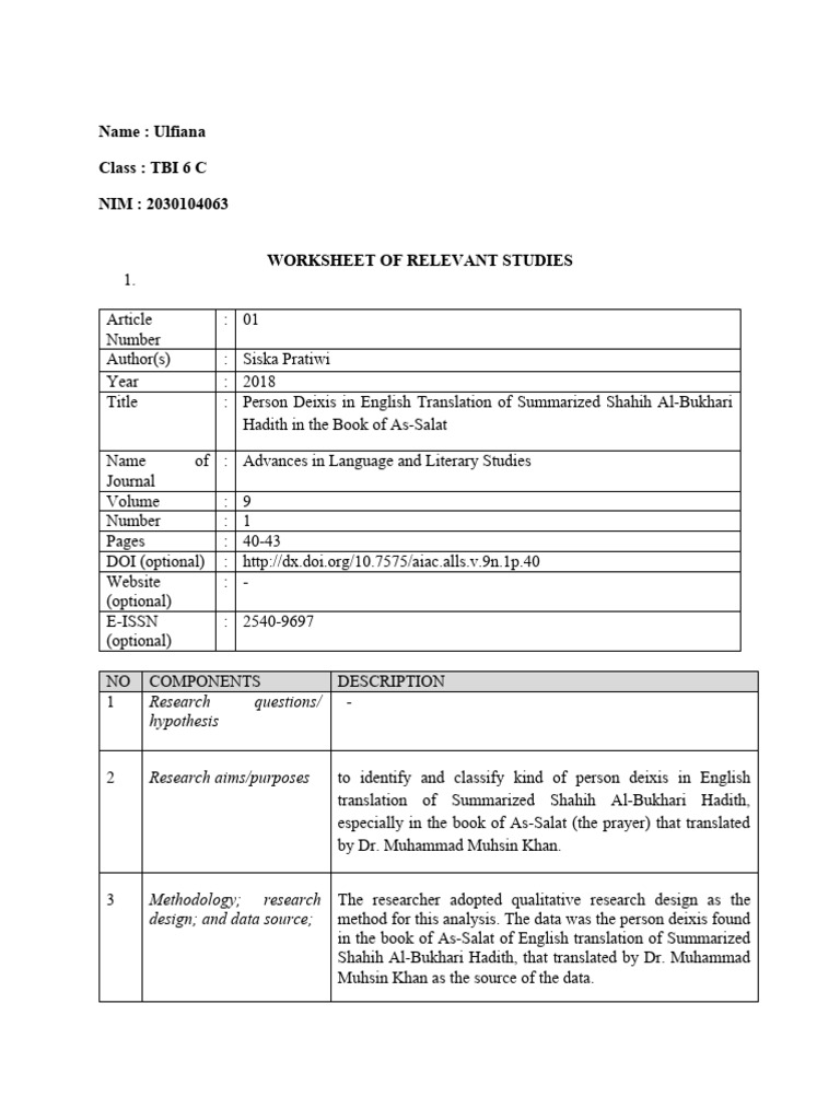 Matrix Relevant Study | PDF | Methodology | Qualitative Research