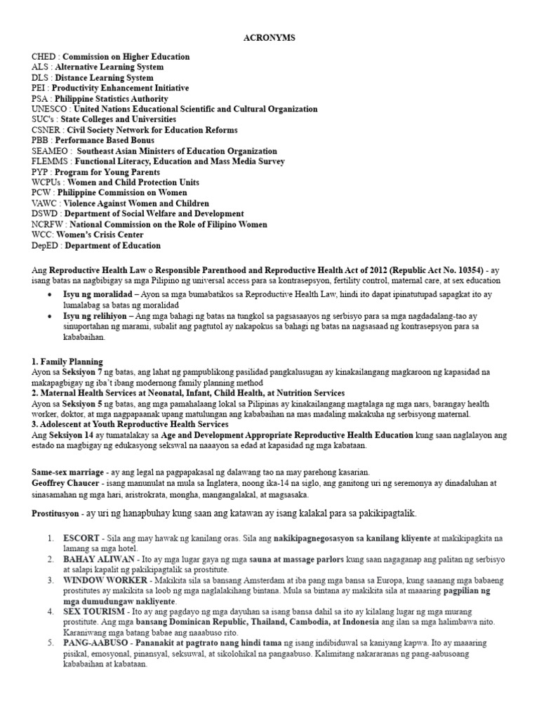 AP 3rd Monthly Reviewer | PDF