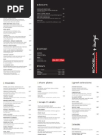 Medusa Restaurant Special Menu | PDF | Salad | Sauce