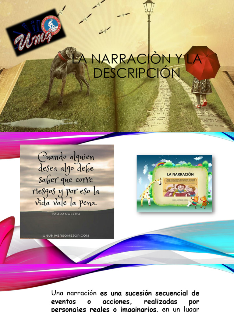 Clase 4 DESCRIPCIÒN, NARRACION. | PDF | Retrato | Narración