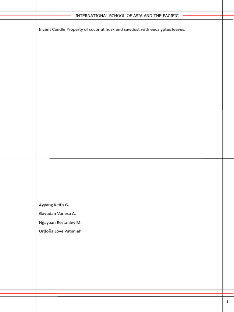 Capstone Format | PDF