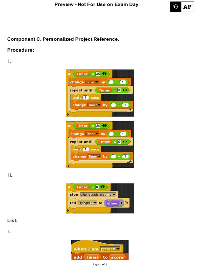Personalized Project Reference Guide | PDF