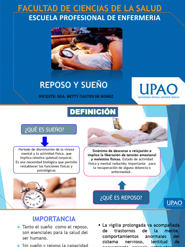 Fases y Funciones del Sueño | PDF | Dormir | Movimiento rápido del ojo ...