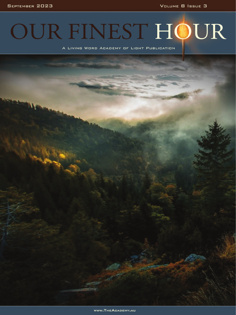 Our Finest Hour Vol8-3 | PDF | Prayer | Jesus