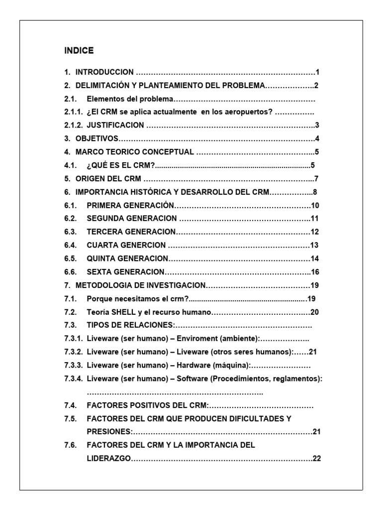 Indice Tesis Avior | PDF