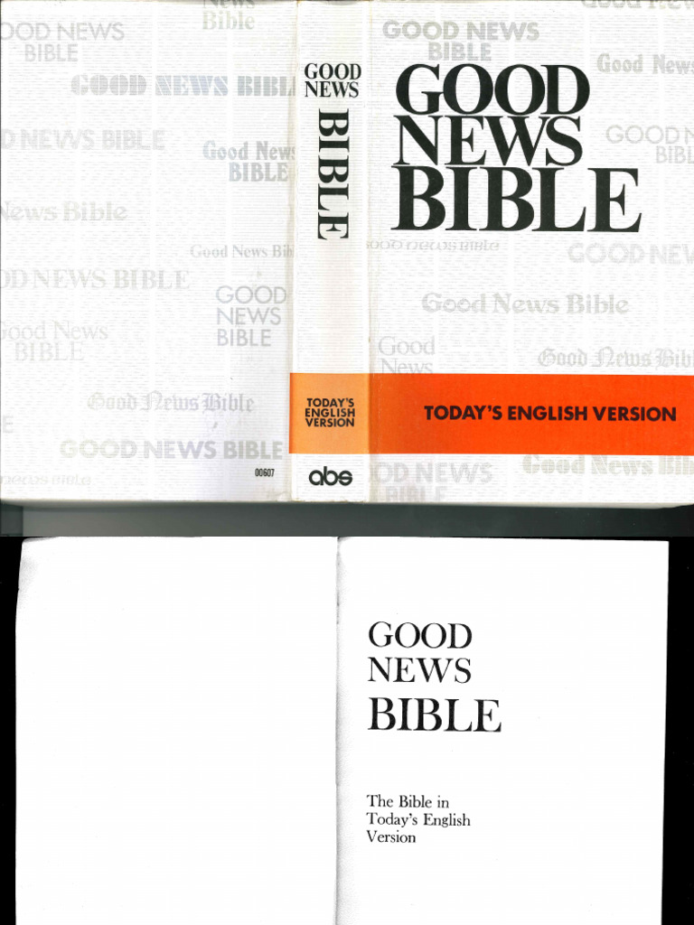 Good News Bible | PDF