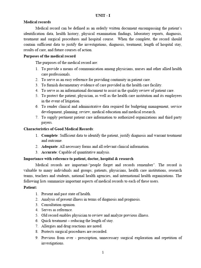 Hospital Records Management | PDF | Barcode | Medical Record