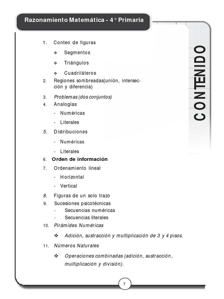 RM1 - 4to Grado | PDF | Triángulo | Sustracción