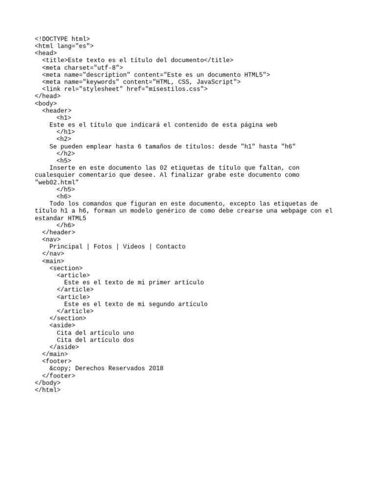 Code01-00 (Modelo Básico) | PDF