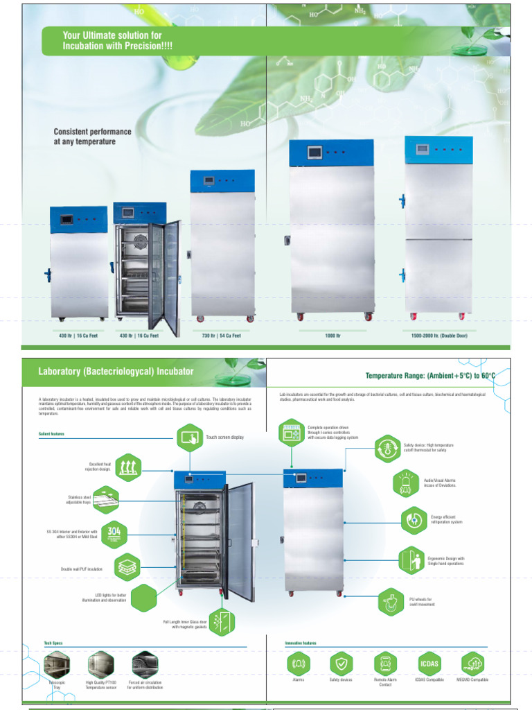 Laboratory Incubator | PDF | Laboratories