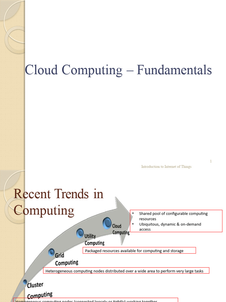 Cloud Computing Fundamentals Pdf Cloud Computing Platform As A Service