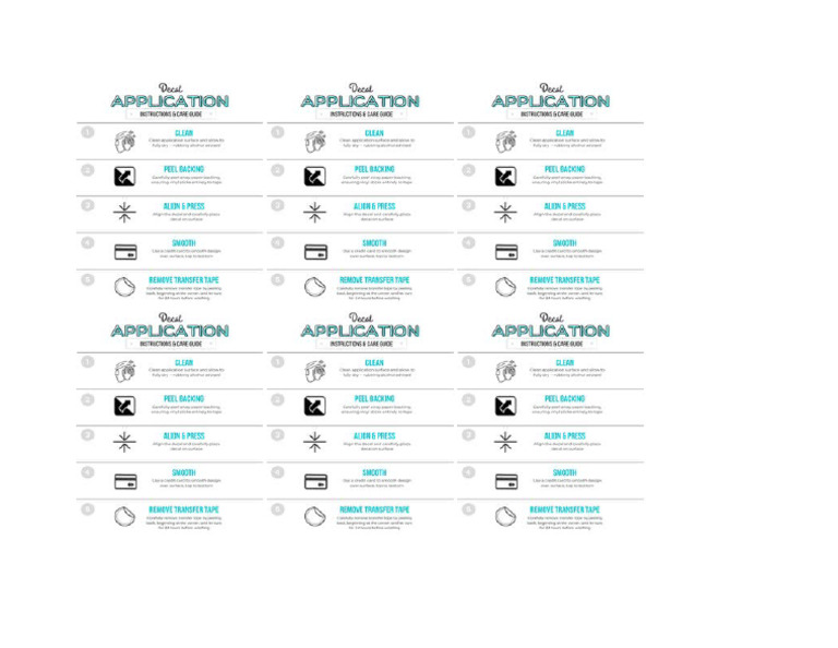 Instruction Vinyl | PDF