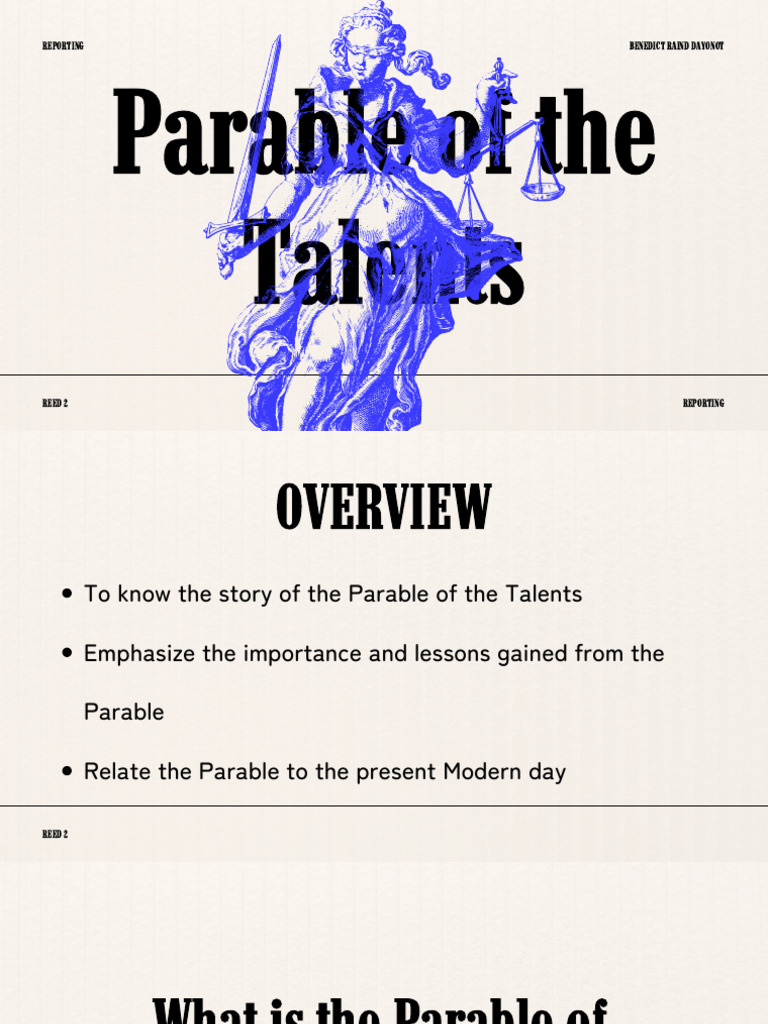 Blue Black Vintage Modern Christian Justice Church Presentation | PDF ...