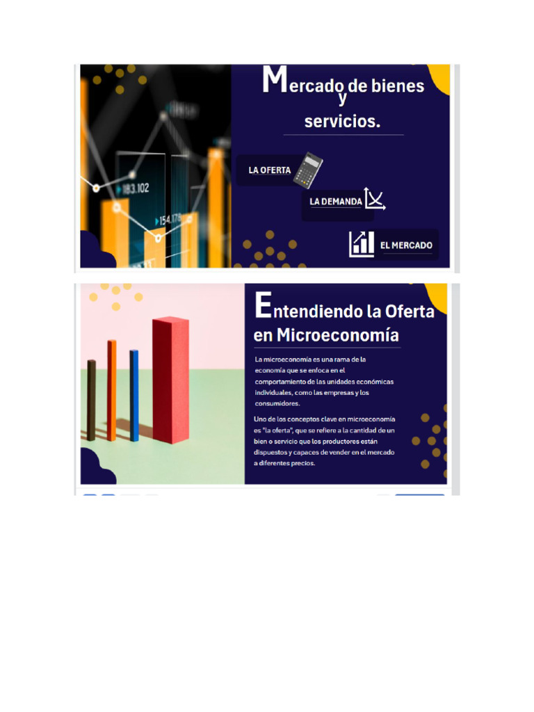 Mercado Bienes y Servicios | PDF