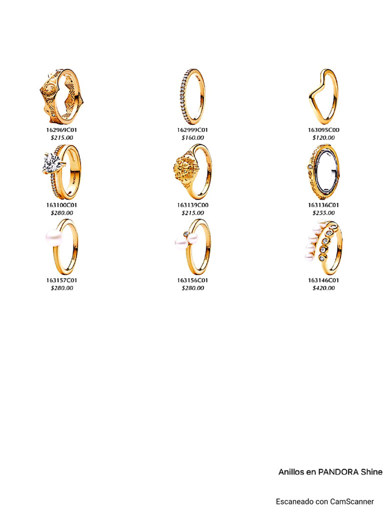 Catalogo de Anillos | PDF